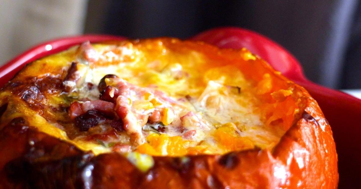 Potimarron farci au fromage | Recette Prince de Bretagne