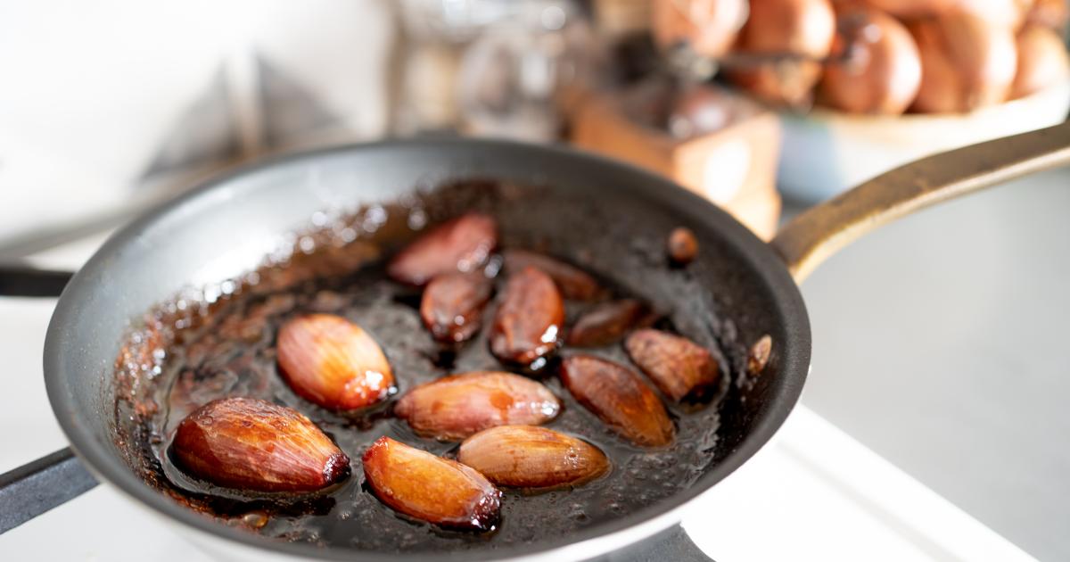 Tartines aux échalotes, bacon et feta | Recette Prince de Bretagne