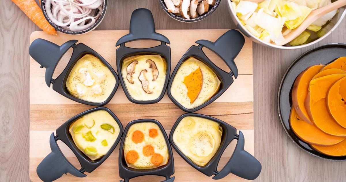 Raclette végétarienne aux légumes | Recette Prince de Bretagne